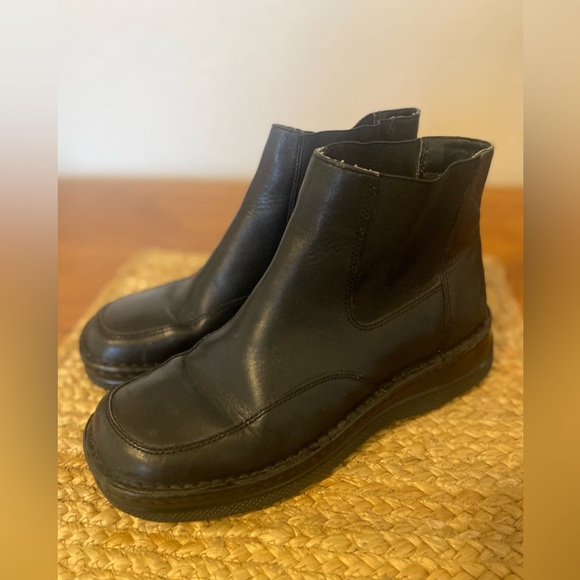 Eurostep | Shoes | Eurostep Black Chelsea Style Bootie 325 Sale | Poshmark